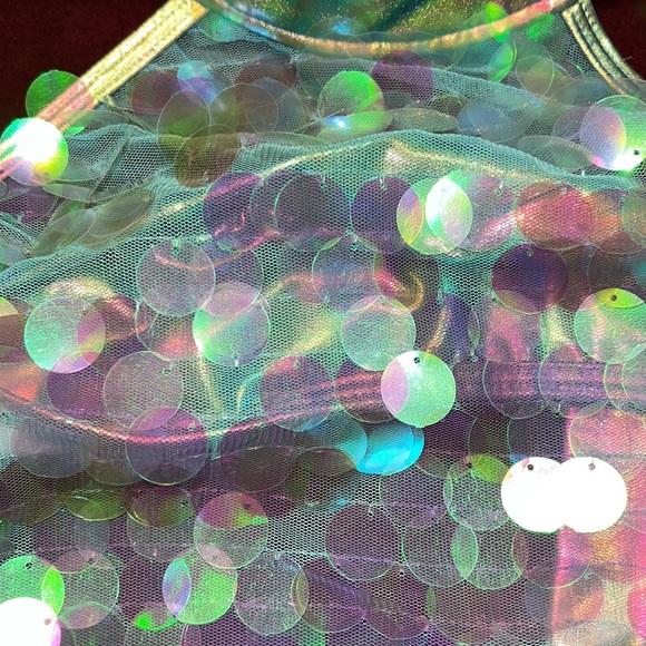 iHeartRaves | Skirts | Holographic Rave Outfit 3 Piece Set | Poshmark